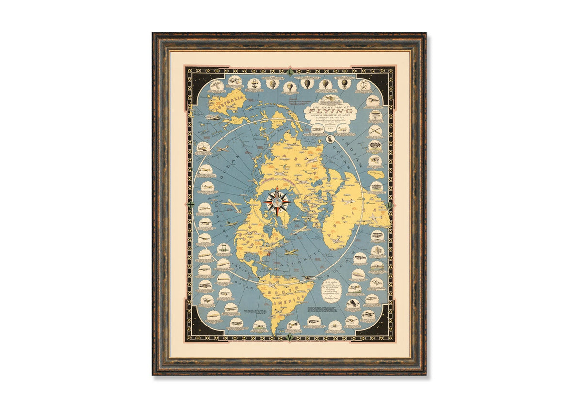 Vintage World Map Prints on Archival Paper | MapsVintage– Maps Vintage